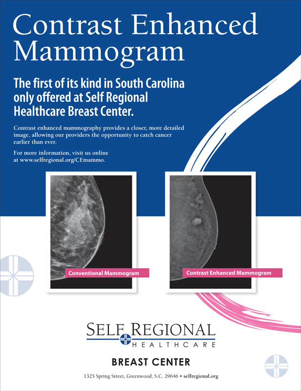 Contrast Enhanced Mammography Self Regional Healthcare Greenwood Sc
