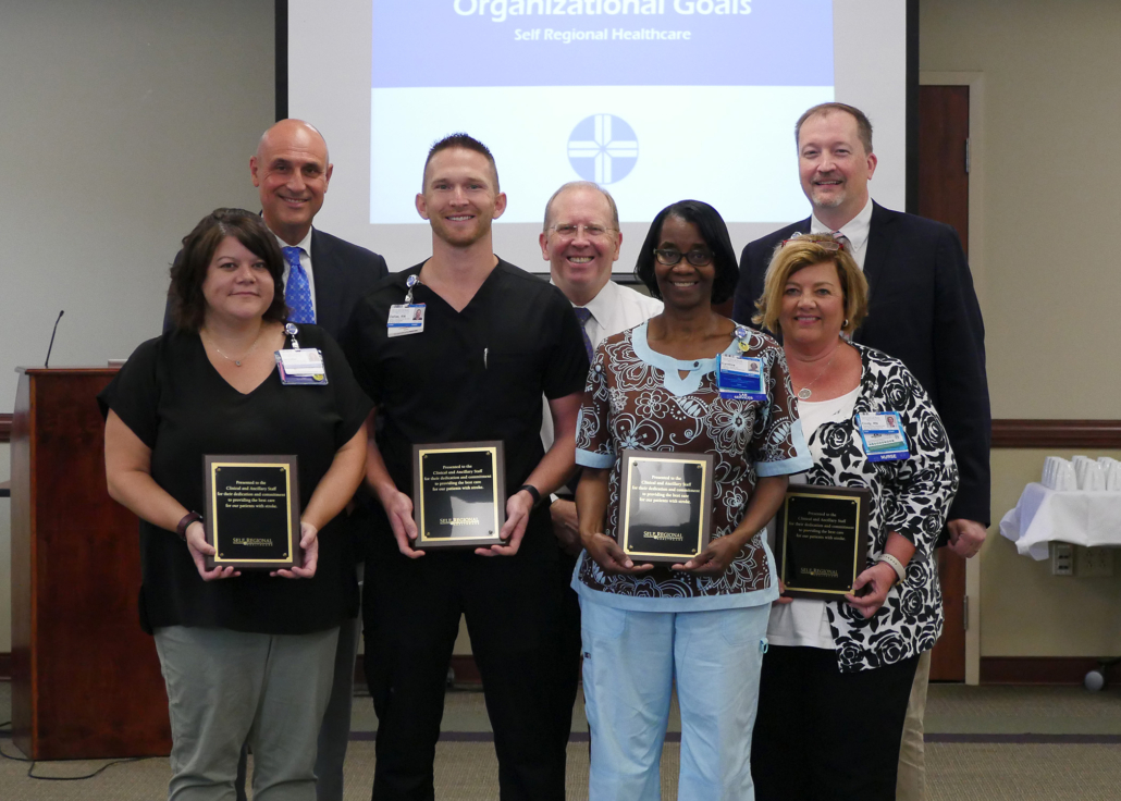 Self Regional Team Members Receive Stroke Care Recognition - Self ...